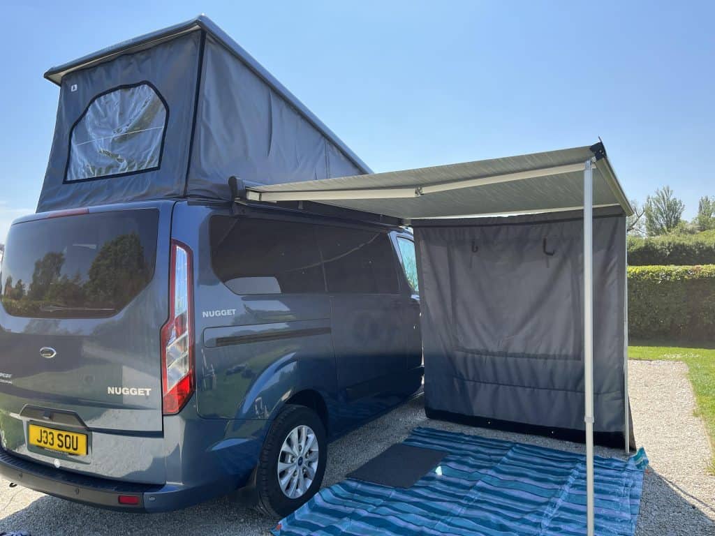 Comfortz Ford Transit Nugget and Nugget Plus Awning Kit / Camping Room